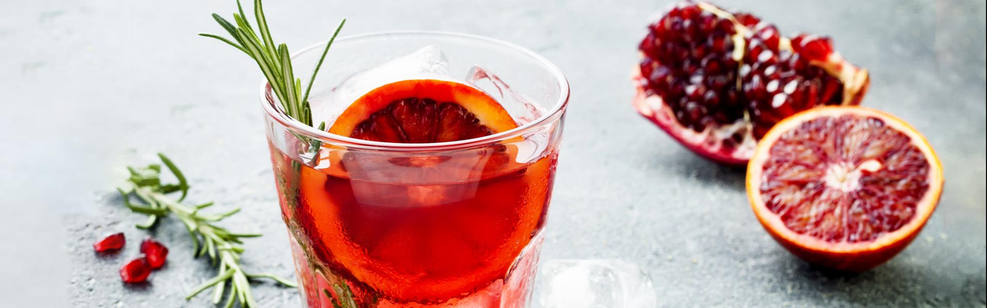 Mocktail à la grenade et au thym fumé | Spar