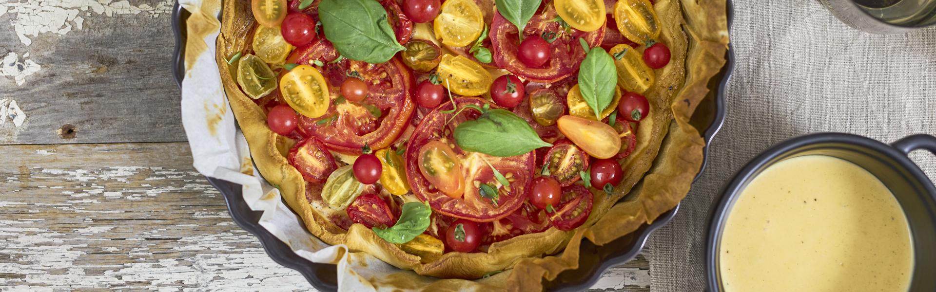 Tomatentaart met dijonmosterd | Spar